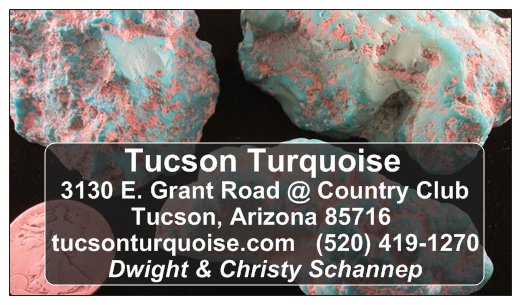 Old Bisbee Turquoise - Lavender Pit Turquoise from Bisbee
